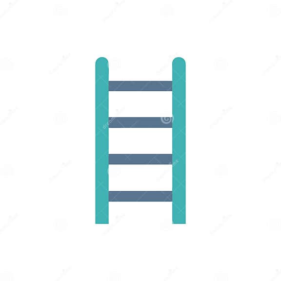 Icon of Ladder for Safety Usage Stock Illustration - Illustration of ...