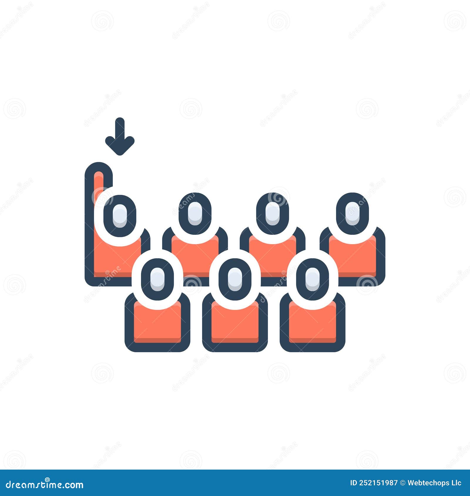 Color Illustration Icon for Last, Final and at First Stock Vector ...