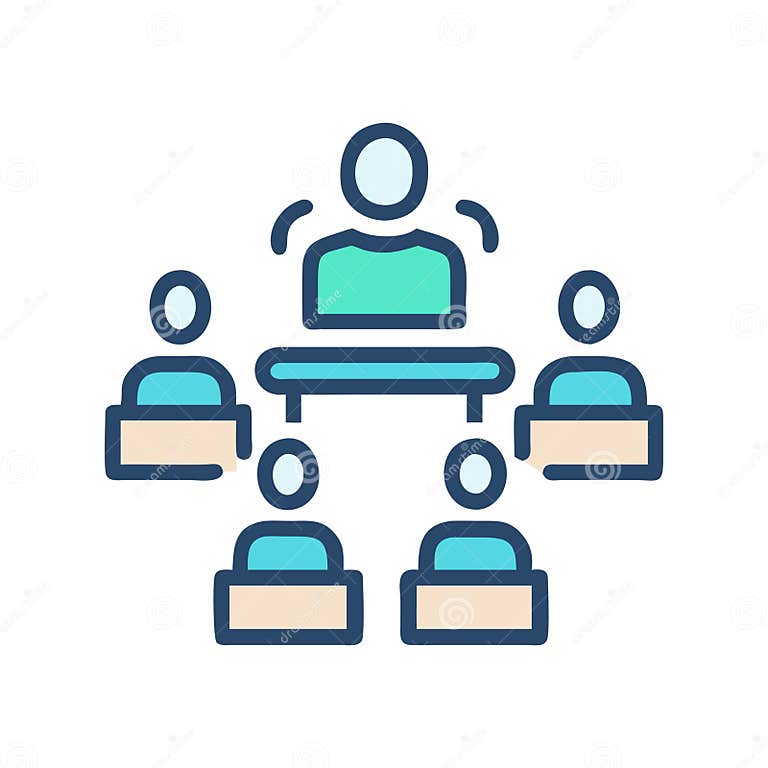 Icon for Learning Resources Stock Vector - Illustration of book, line ...