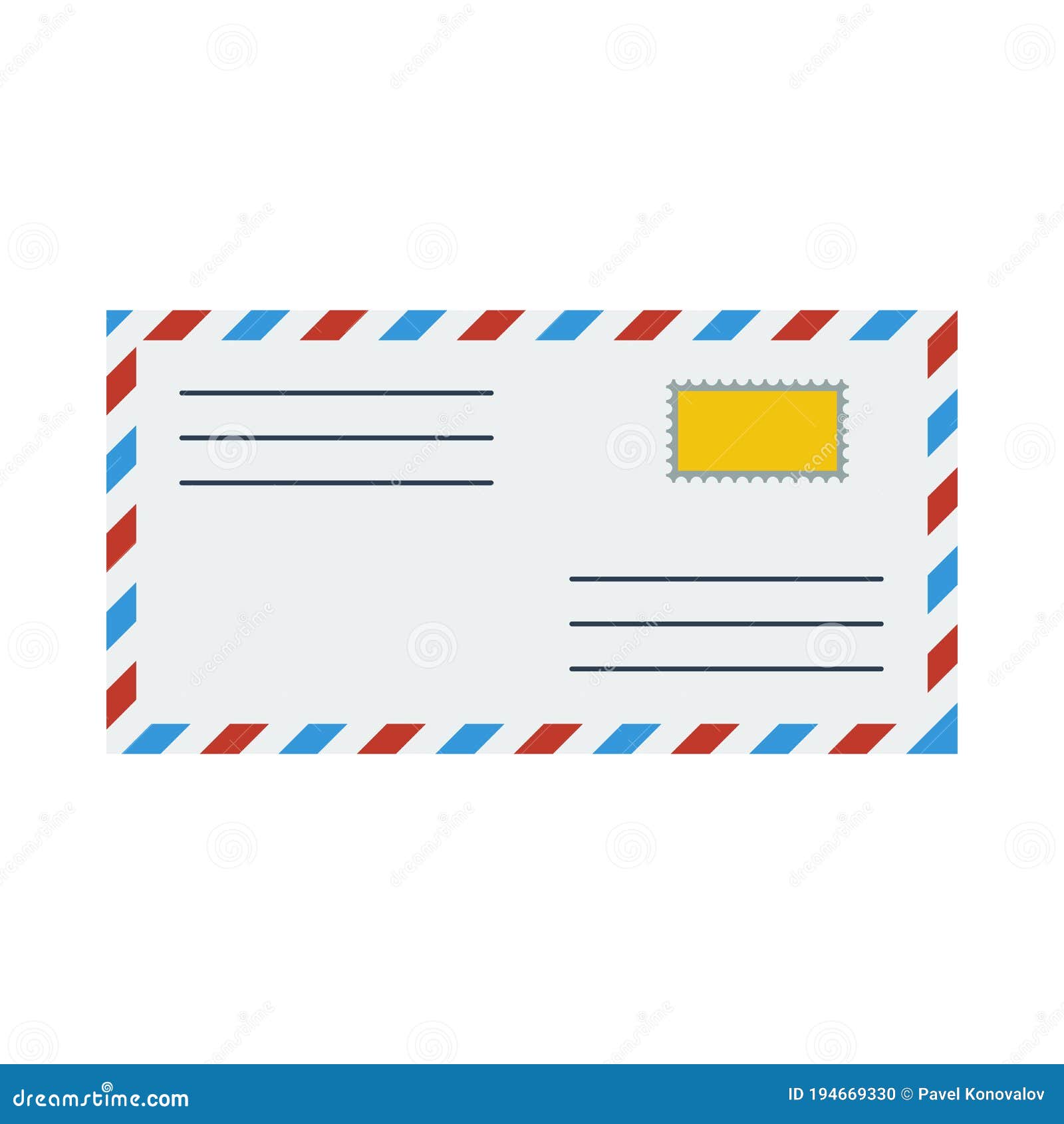 Icon of Letter stock vector. Illustration of symbol - 194669330