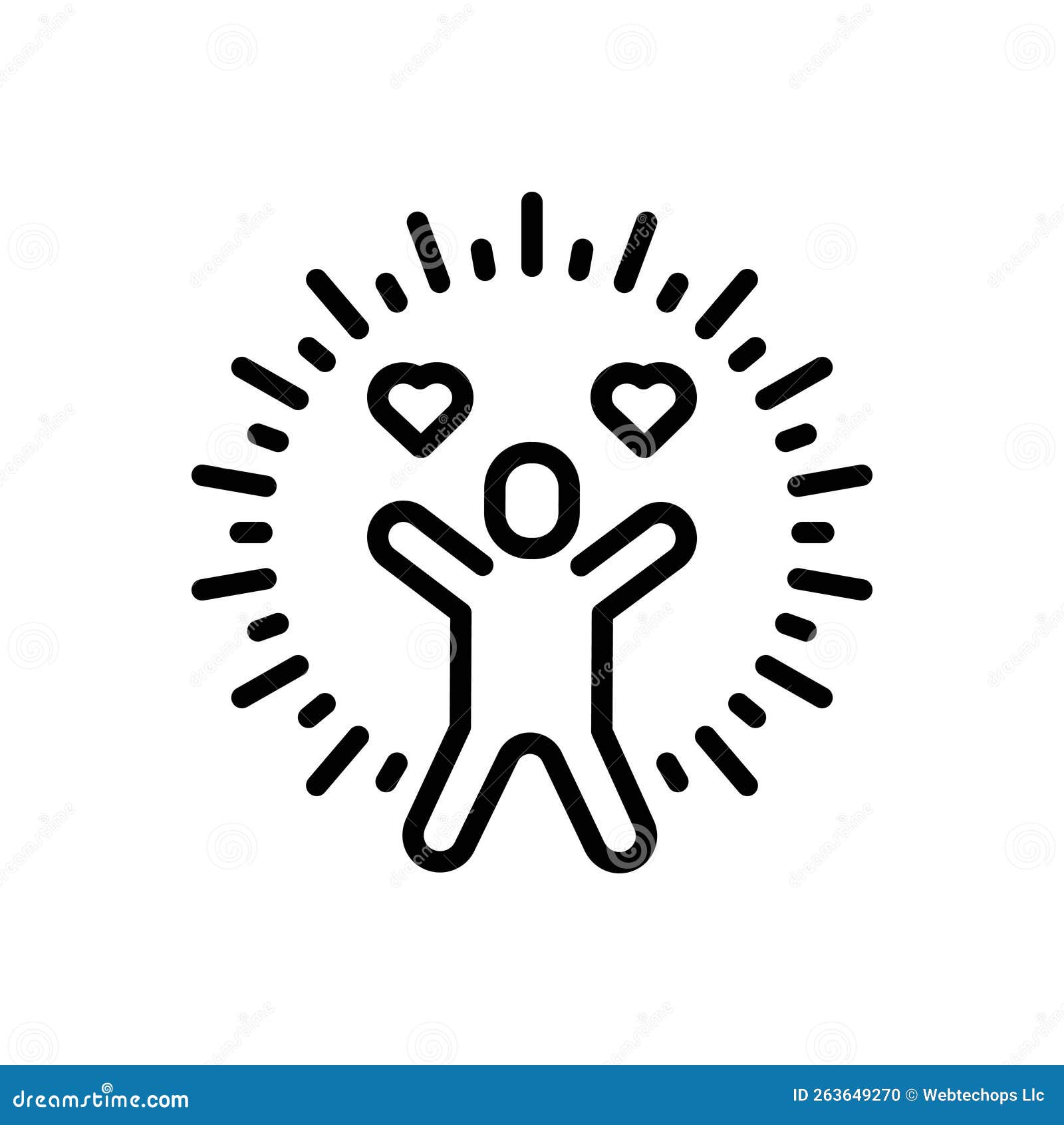 Black Line Icon for Life, Activity and Growth Stock Vector ...