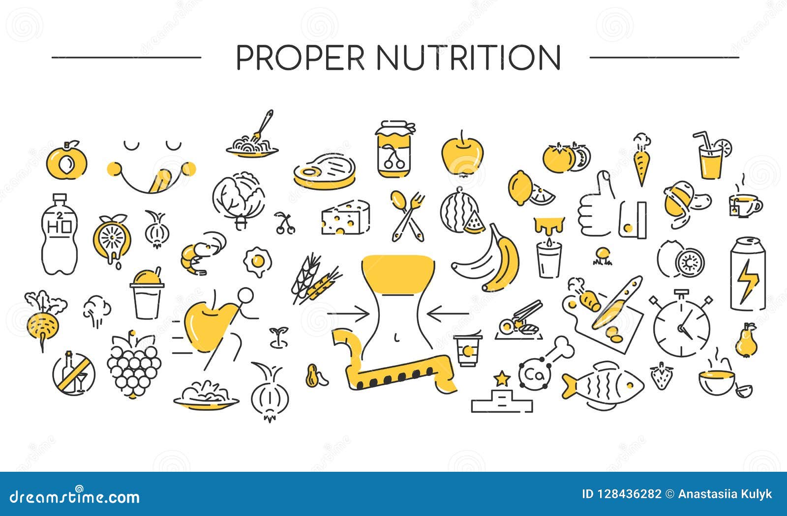 Icon Linear Background. Proper Nutrition. Healthy Icons Set. Lifestyle ... Icon Linear Background. Proper Nutrition. Healthy Icons Set. Lifestyle ...