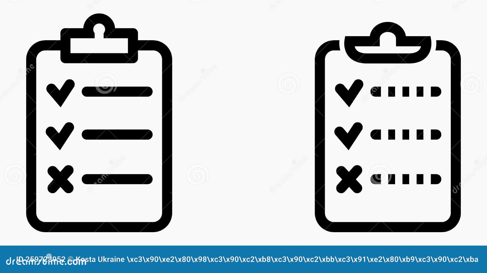Icon List or Roster, Schedule, Register Stock Vector - Illustration of ...