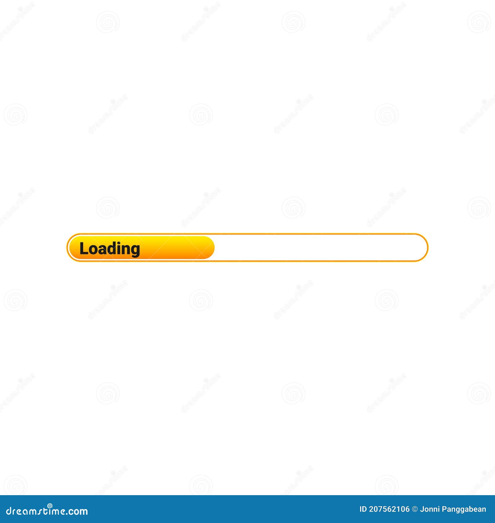 Icon Loading a Program on White Background Stock Vector - Illustration ...