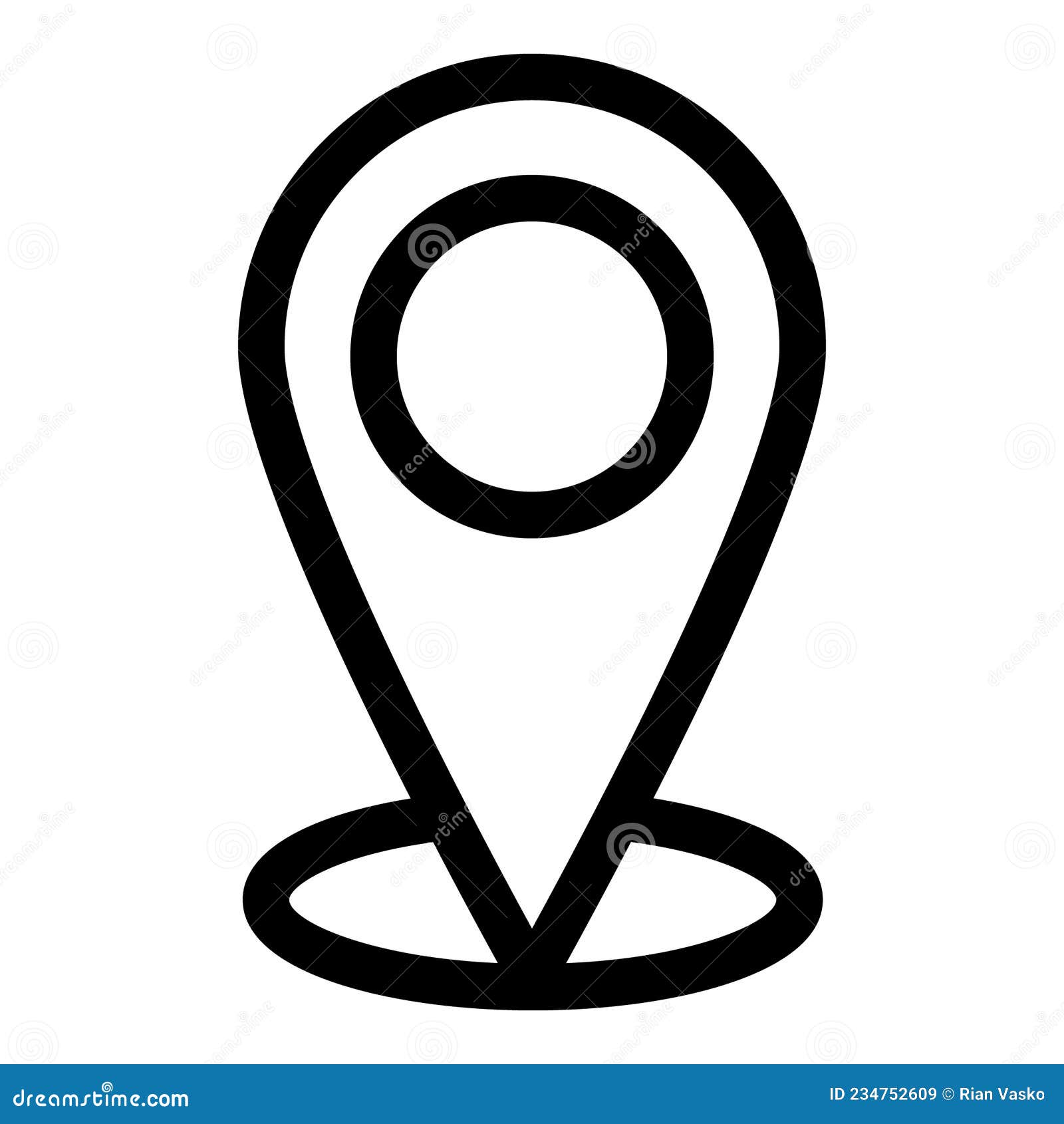 Location ( sample two ) stock vector. Illustration of shoping - 234752609