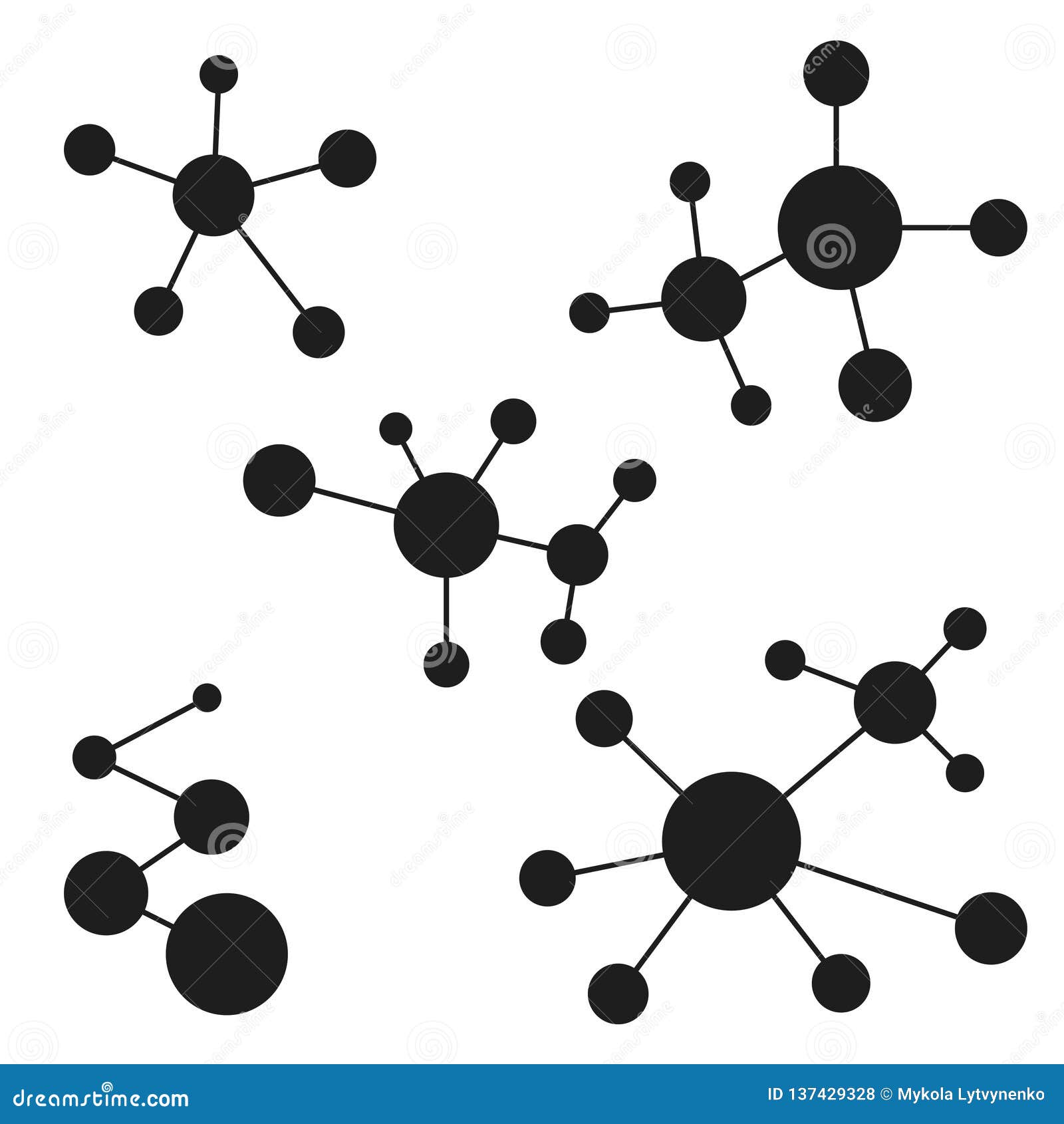 Atomic Molecule Structure In Chemistry Royalty-Free Stock Image ...