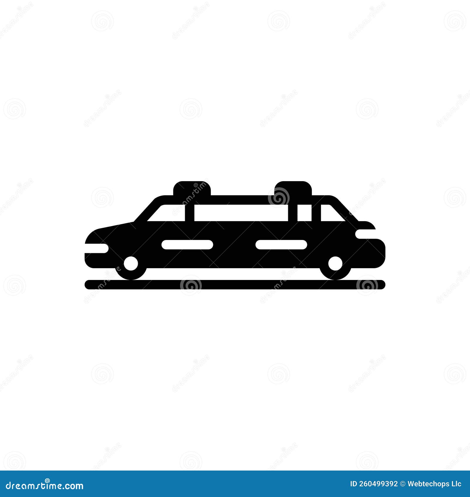 Black Solid Icon for Luxury, Car and Chauffeur Stock Vector ...
