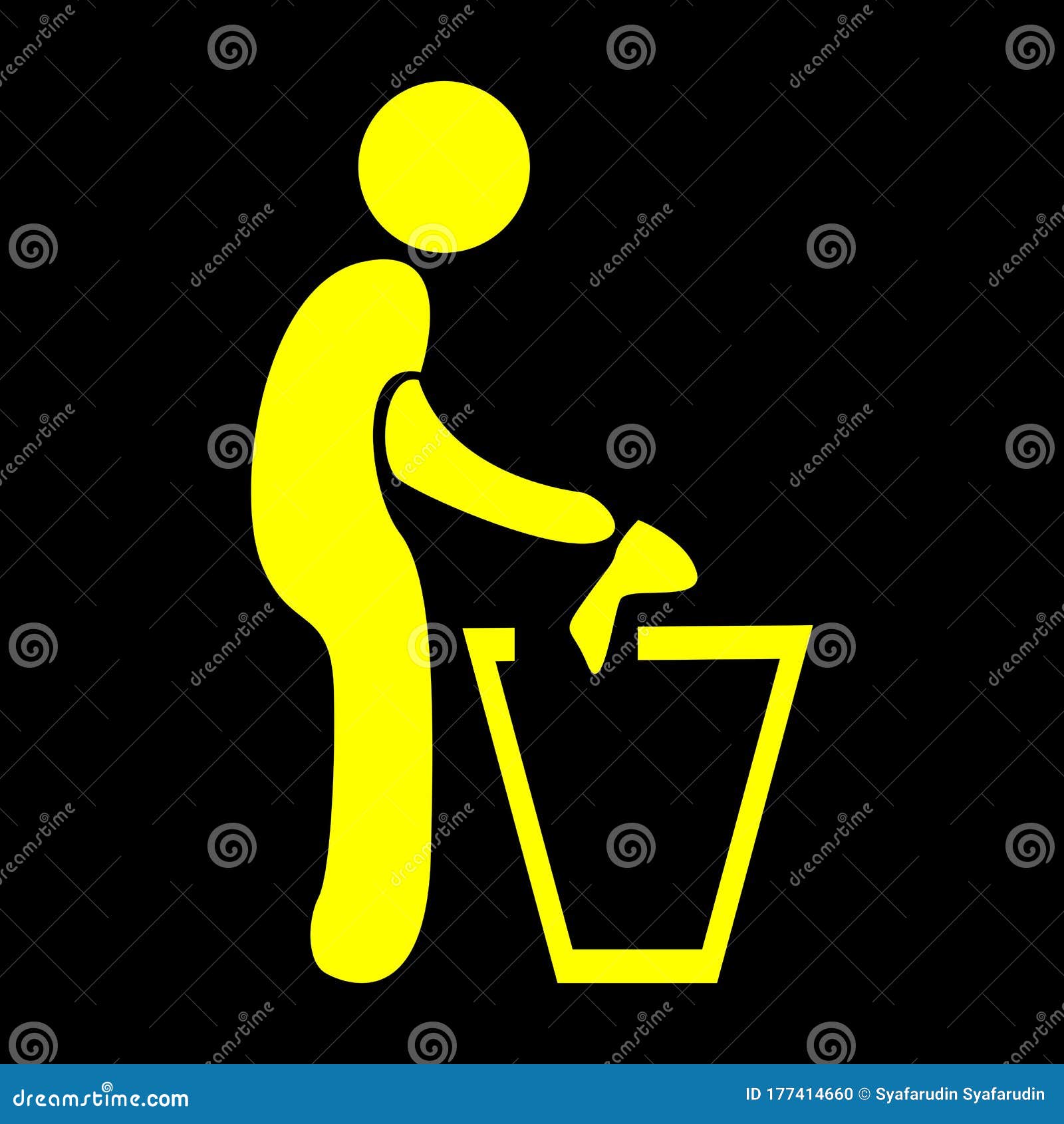 ICON MAINTAINS CLEANLINESS and the ENVIRONMENT Stock Illustration ...