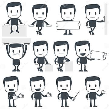 Icon man stock vector. Illustration of icon, manager - 18822160