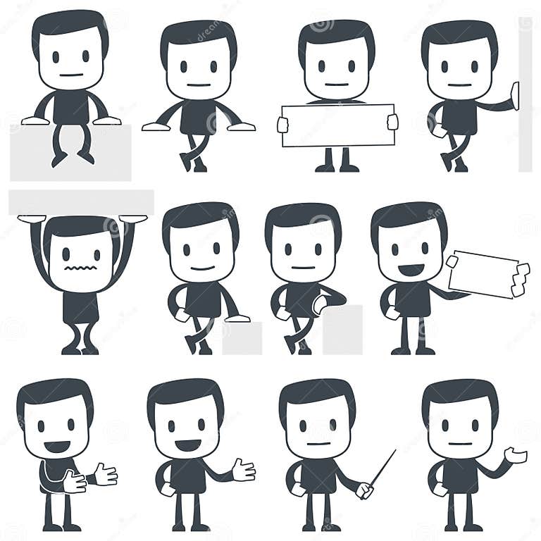 Icon man stock vector. Illustration of icon, manager - 18822160