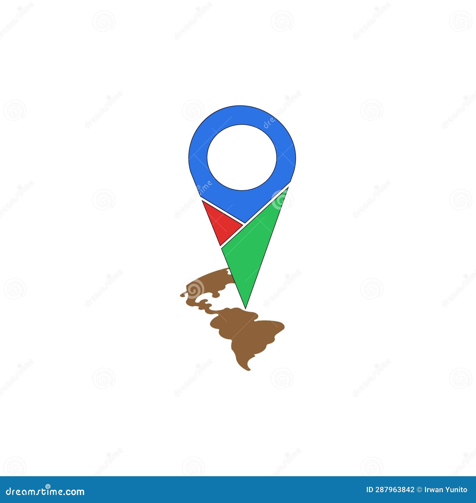 Icon Maps Template Design Trendy Stock Illustration - Illustration of ...