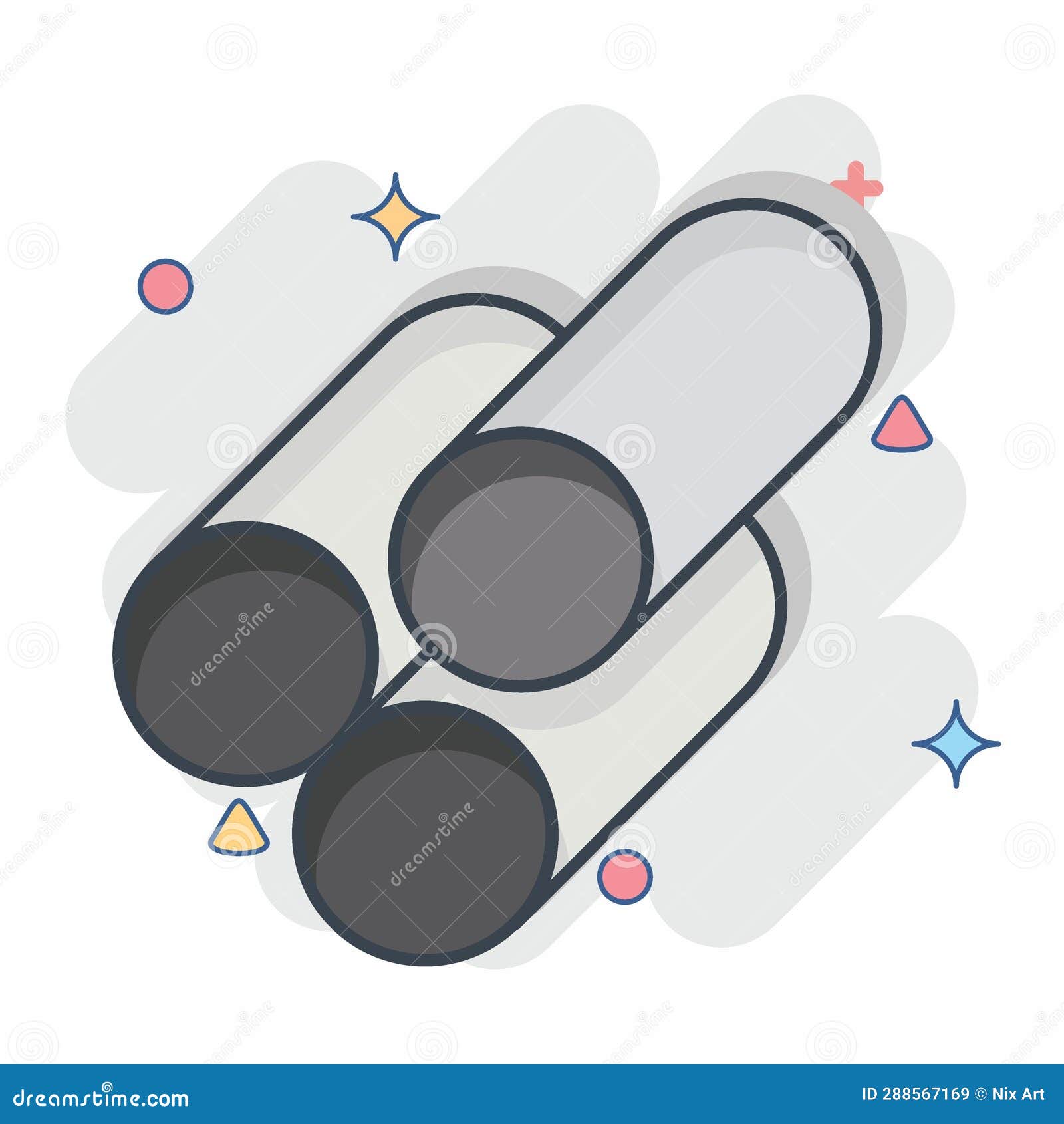 Icon Material. Related To Building Material Symbol. Comic Style. Simple ...