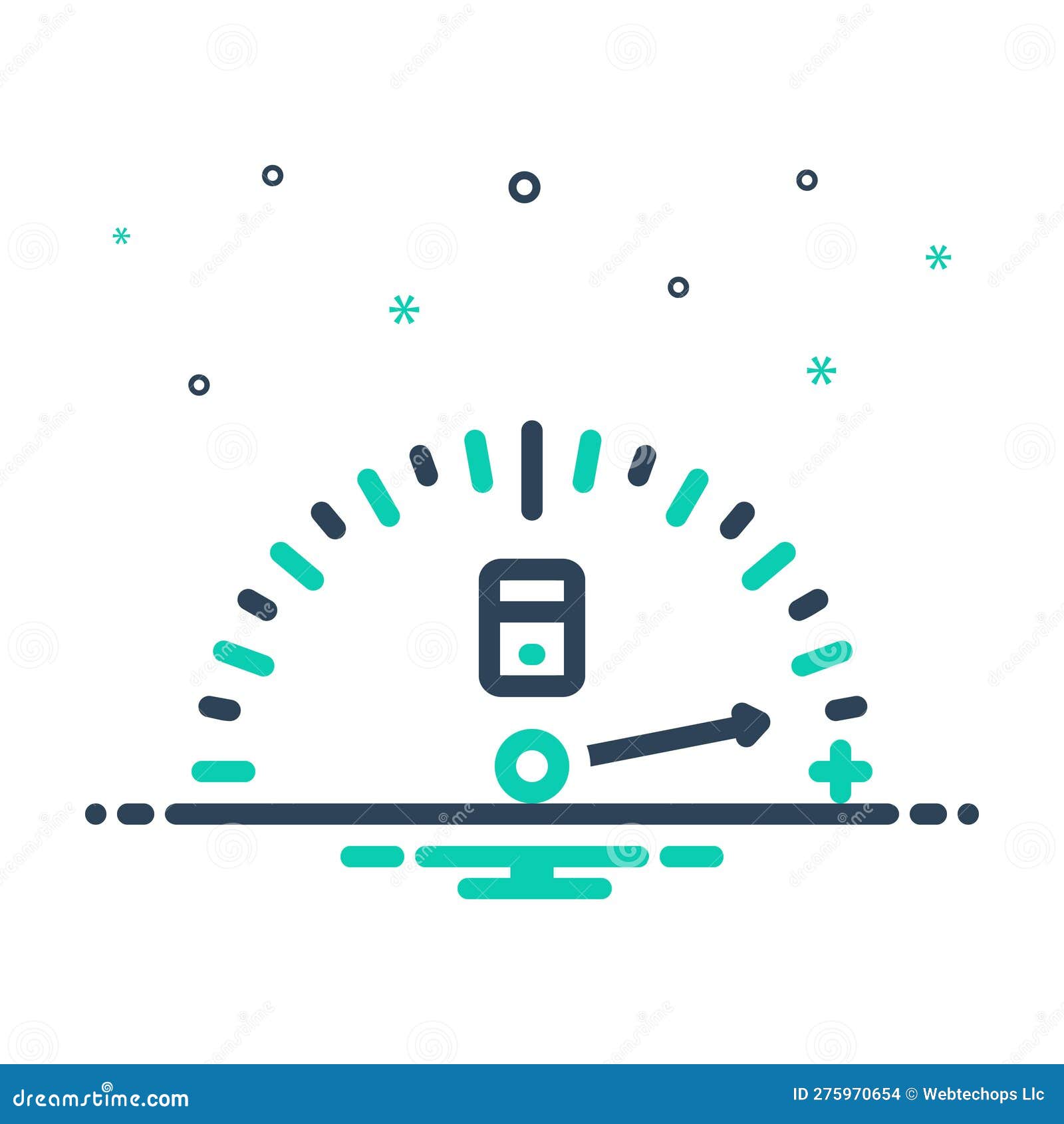 Mix Icon for Maximum, Speed and Progress Stock Vector - Illustration of ...