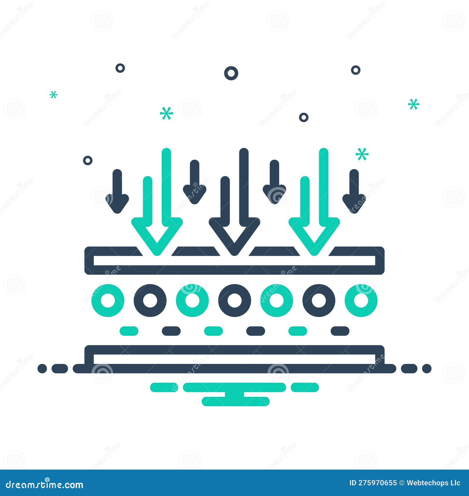 Mix Icon for Membrane, Integument and Waterproof Stock Vector ...