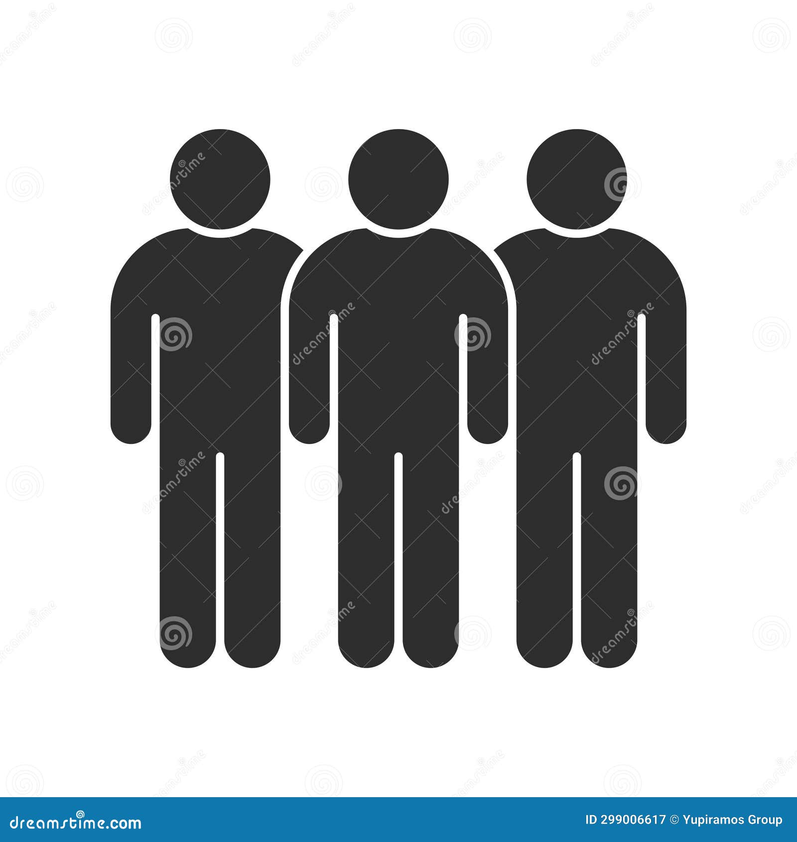 Icon of men stock illustration. Illustration of design - 299006617