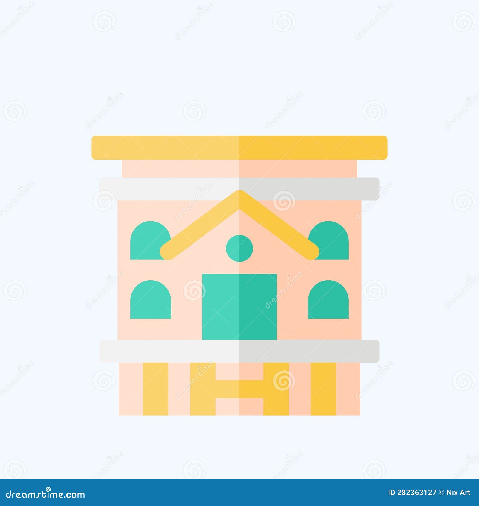 Icon Mobile Home. Related To Accommodations Symbol. Flat Style. Simple ...