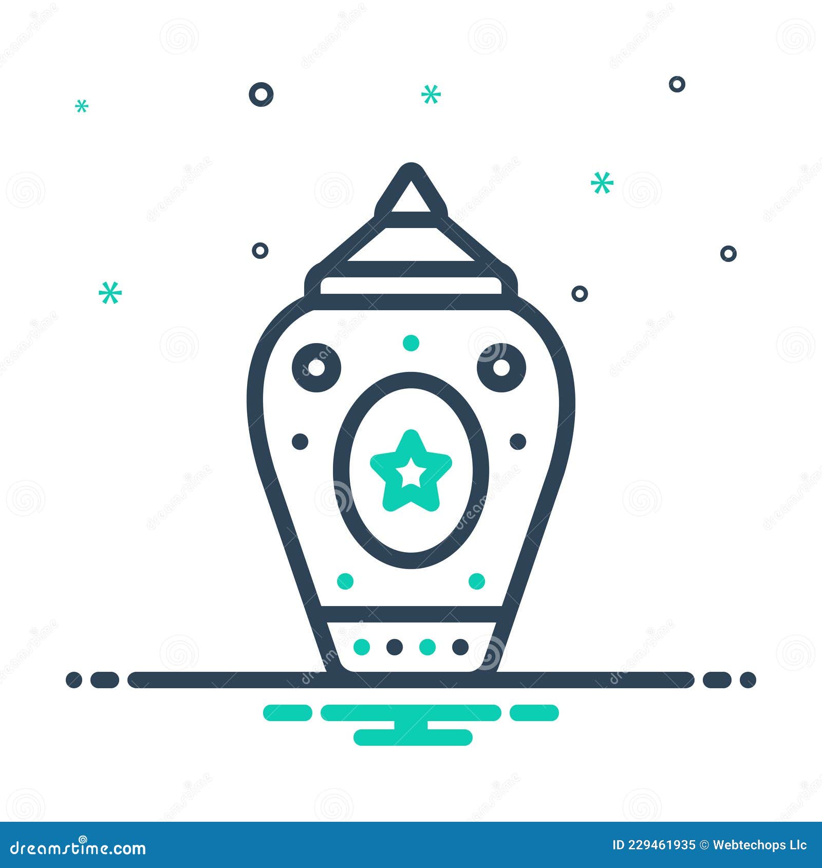 Mix Icon for Modern, Recent and Vernal Stock Vector - Illustration of ...