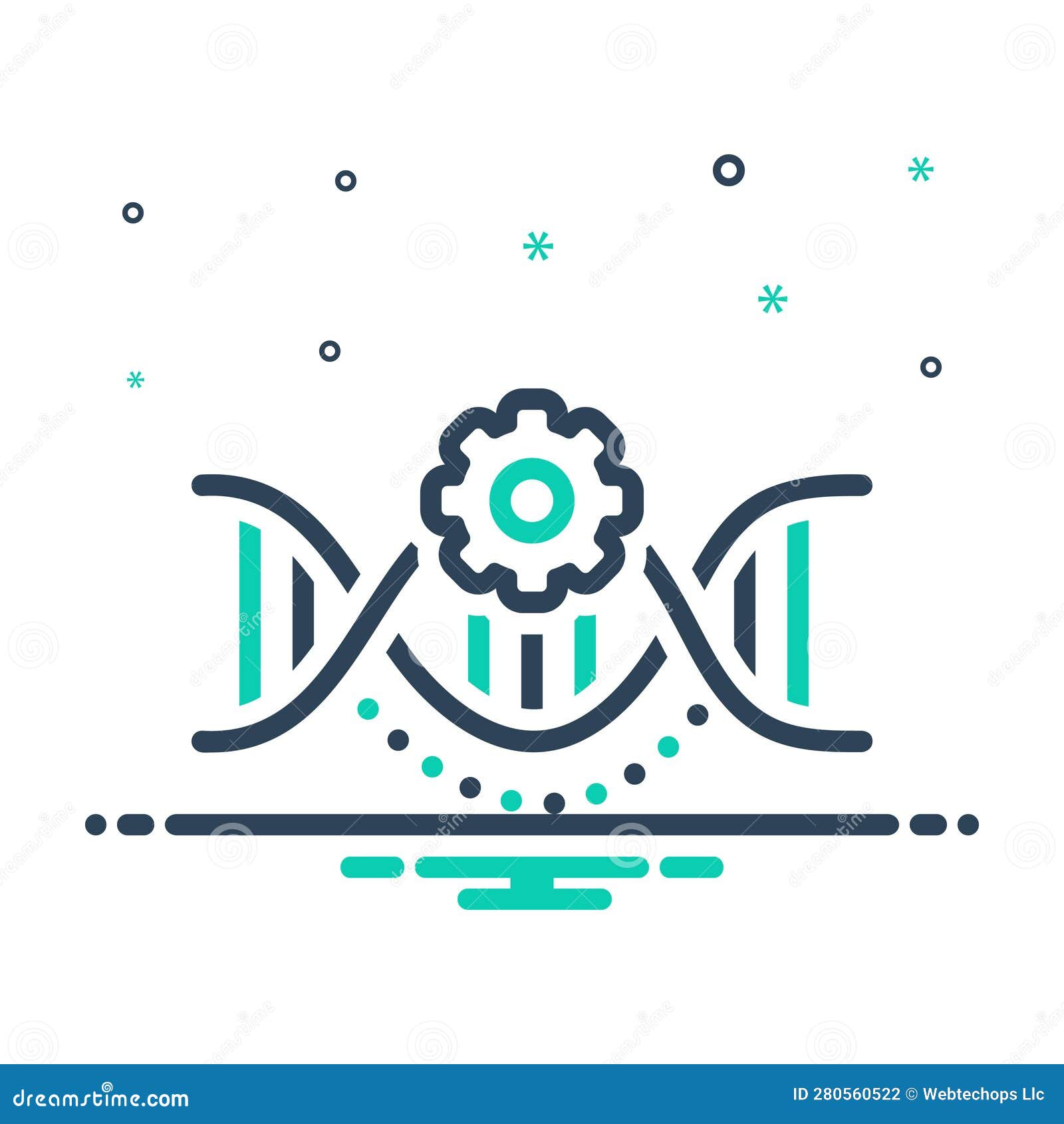 Mix Icon for Modification, Adjustment and Conversation Stock Vector ...