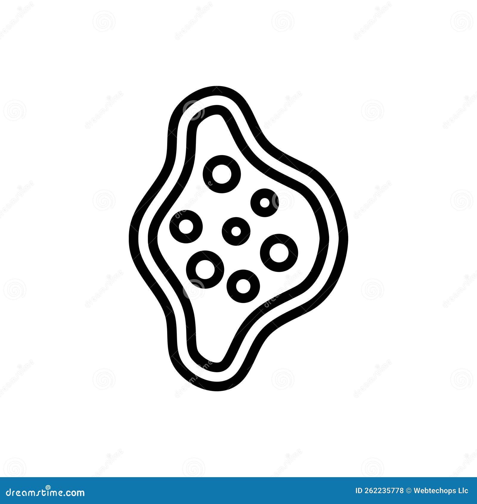 Black Line Icon for Mold, Cast and Shape Stock Vector - Illustration of ...