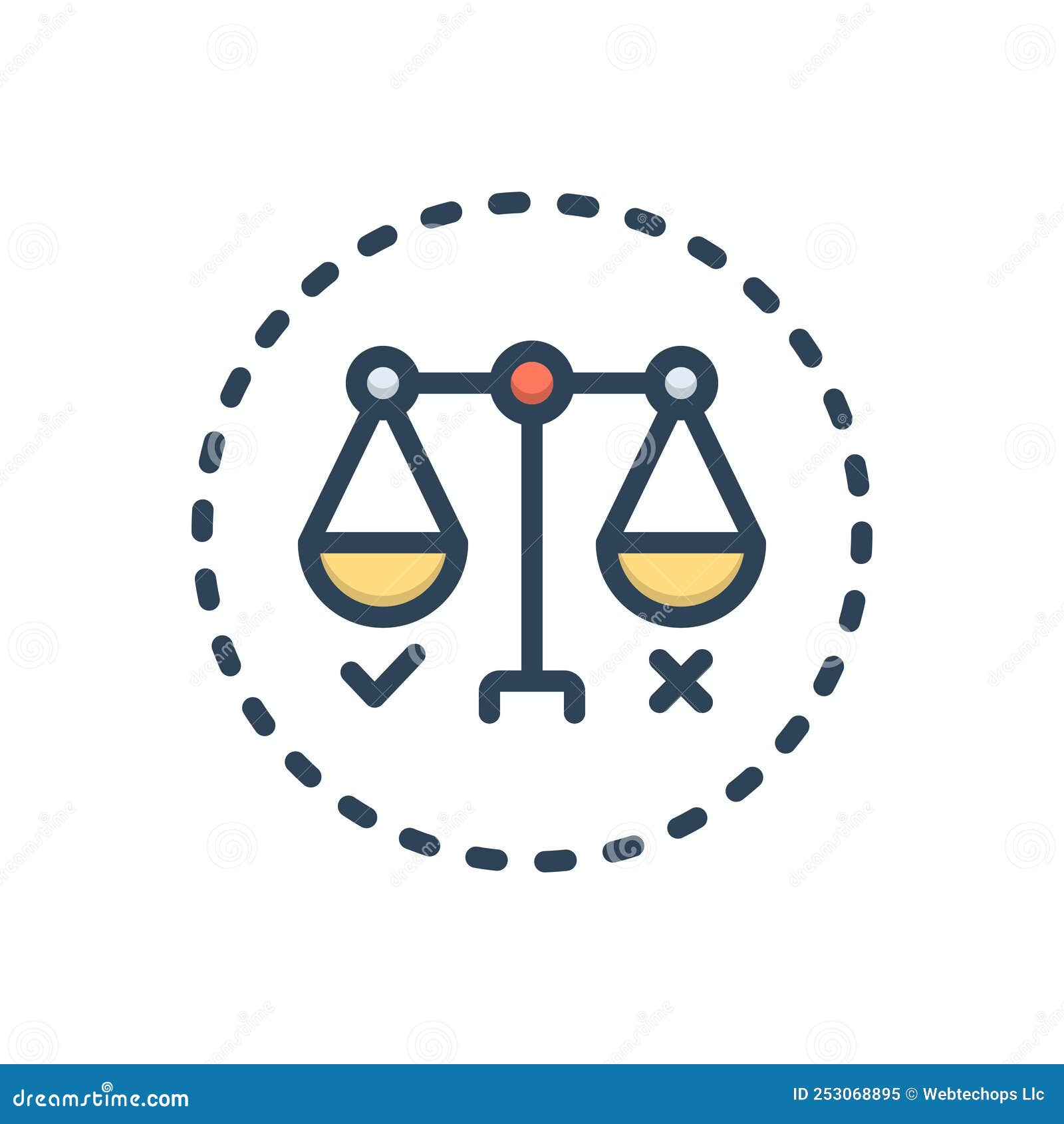 Color Illustration Icon for Moral, Ethical and Principle Stock Vector ...