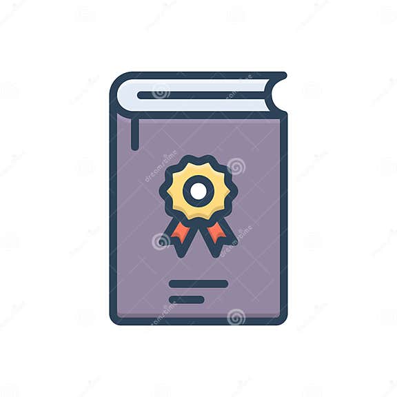 Color Illustration Icon for Most, Majority and Major Part Stock ...