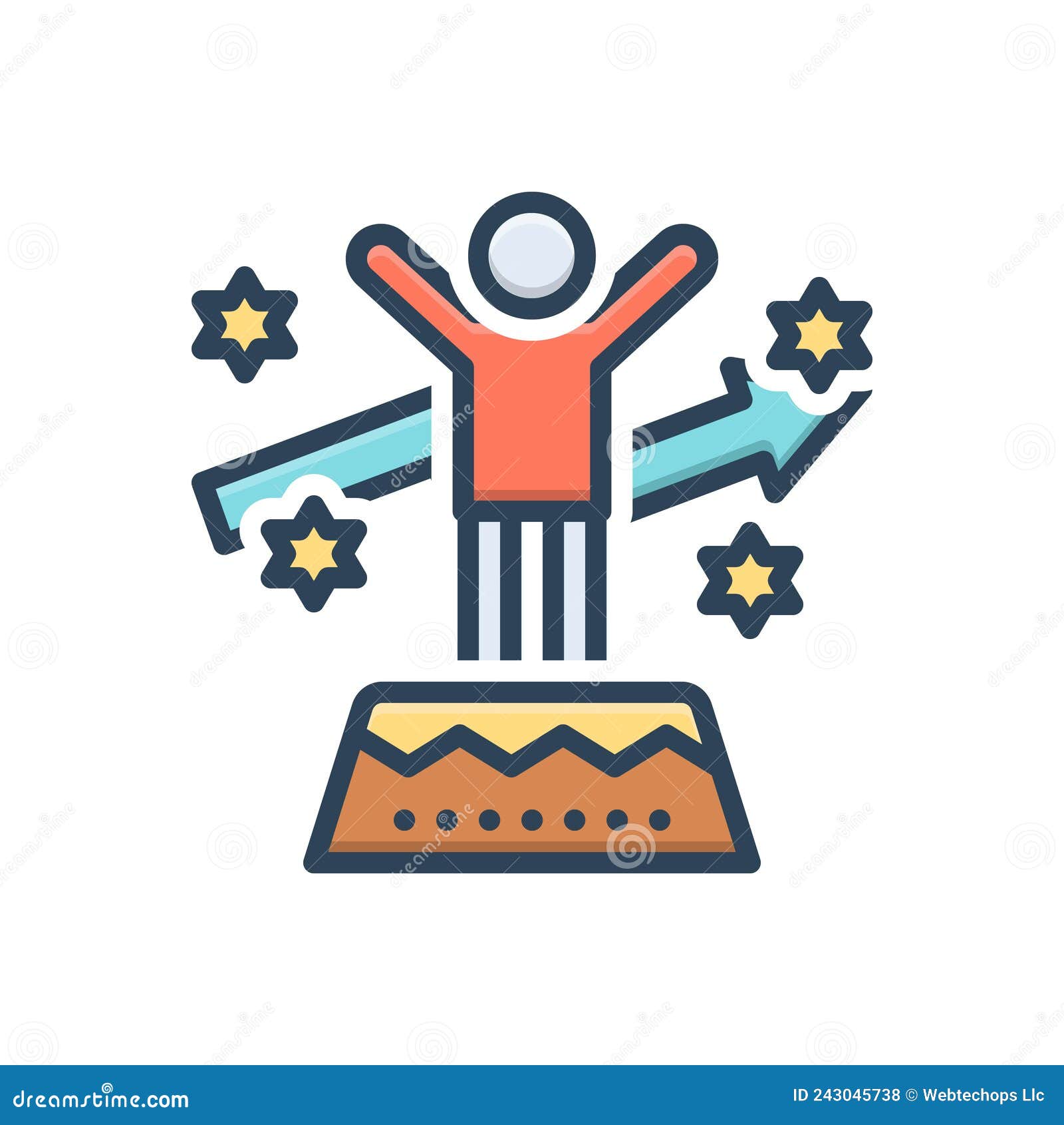 Color Illustration Icon for Motivation, Motive and Incentive Stock ...