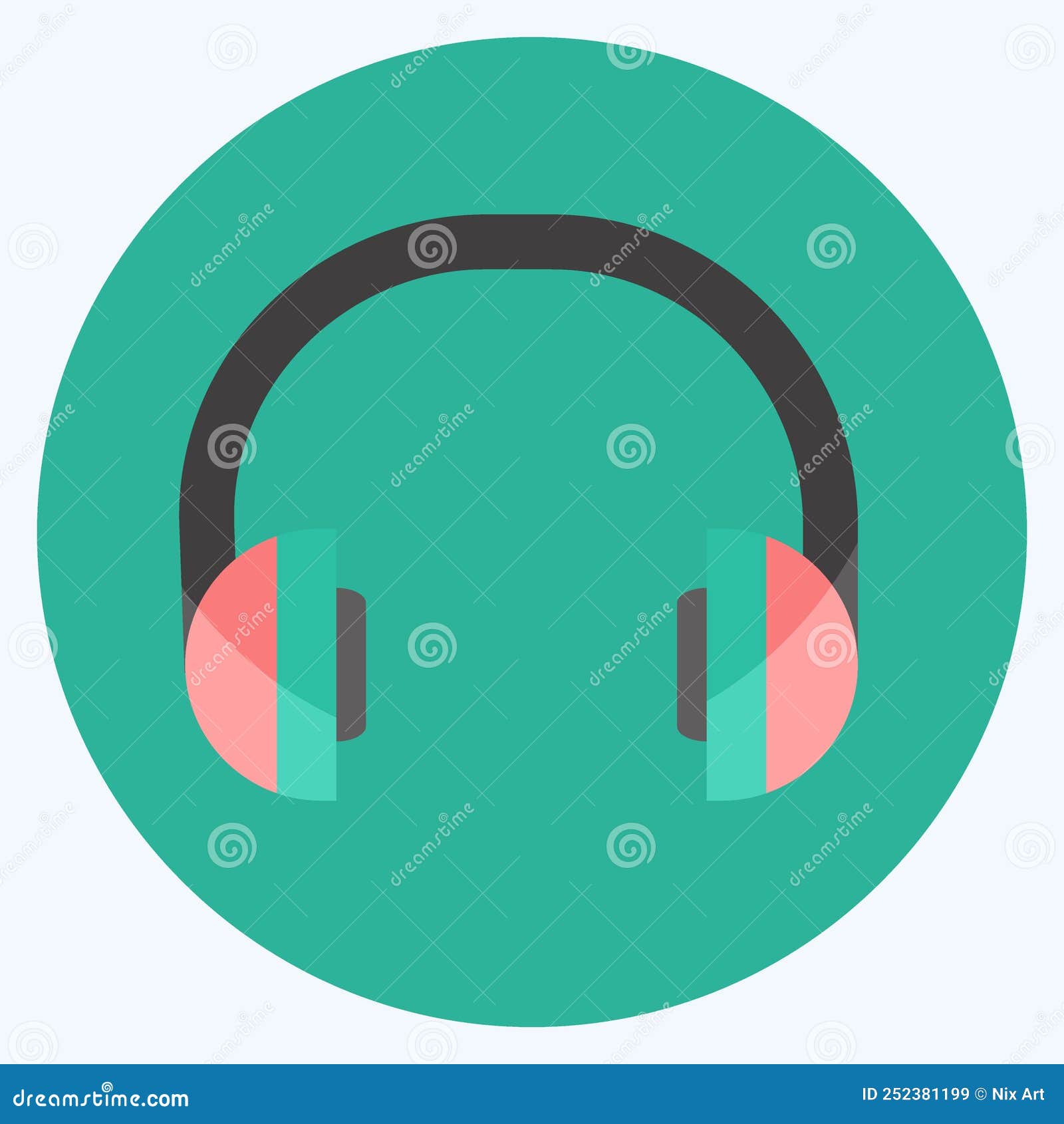 Icon Music Playing. Suitable for Music Symbol. Flat Style. Simple ...