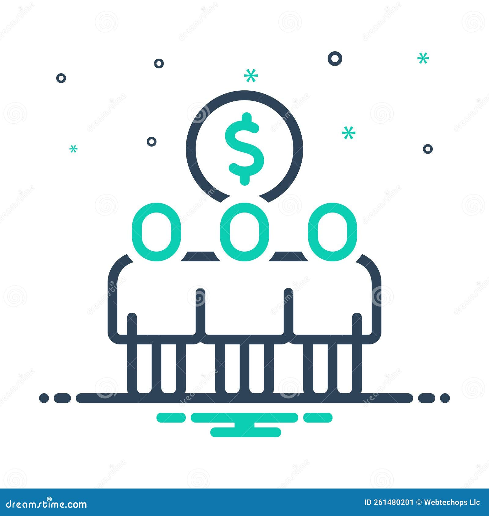 Mix Icon for Mutual, Fraternal and Internecine Stock Vector ...