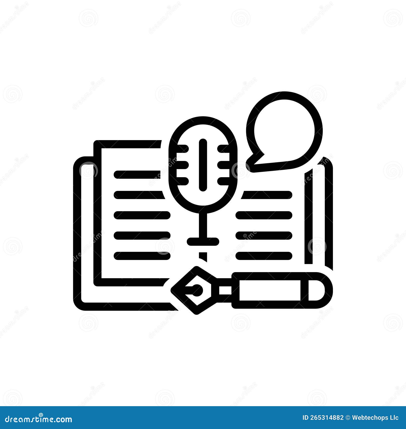 Narrative Line Icons Collection. Storytelling, Plot, Perspective ...