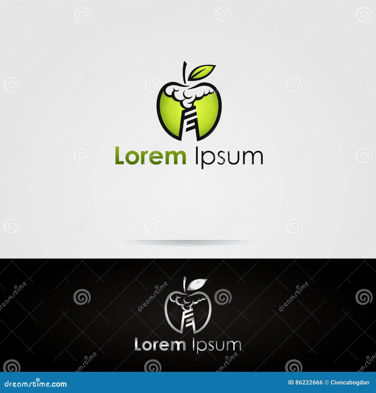 Icon for Natural and Healthy Food Stores Stock Vector - Illustration of ...