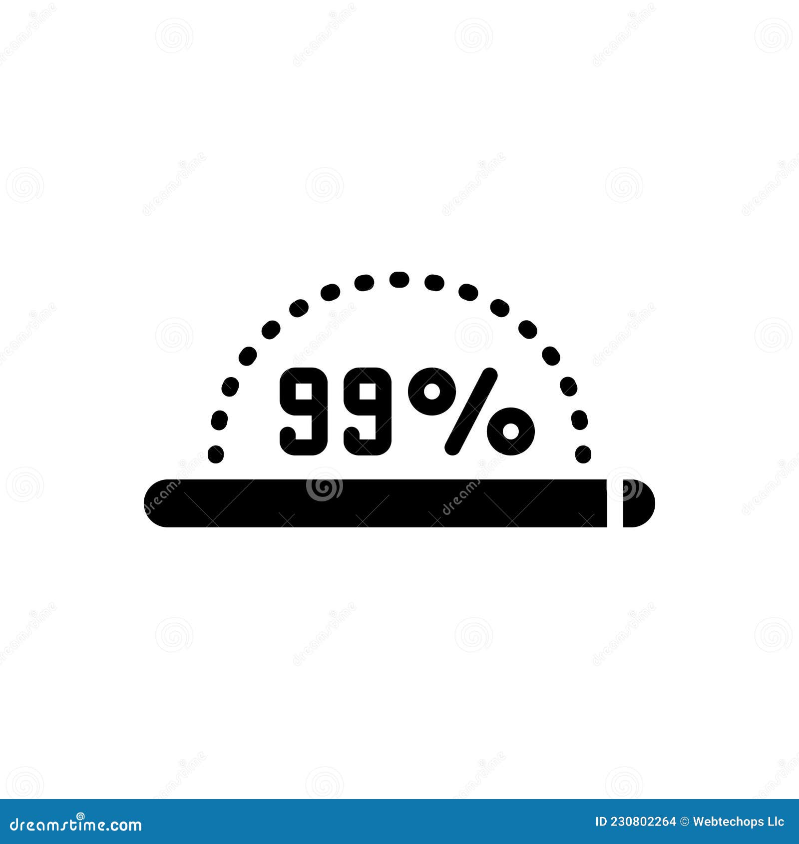 Black Solid Icon for almost, Nearly and Approximate Stock Vector ...