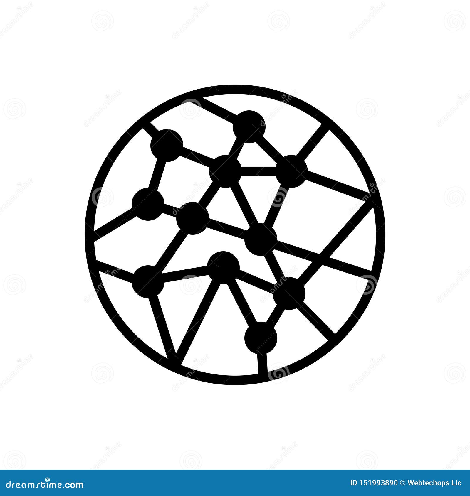 Black Solid Icon for Network Connection, Workflow and Trading Stock ...