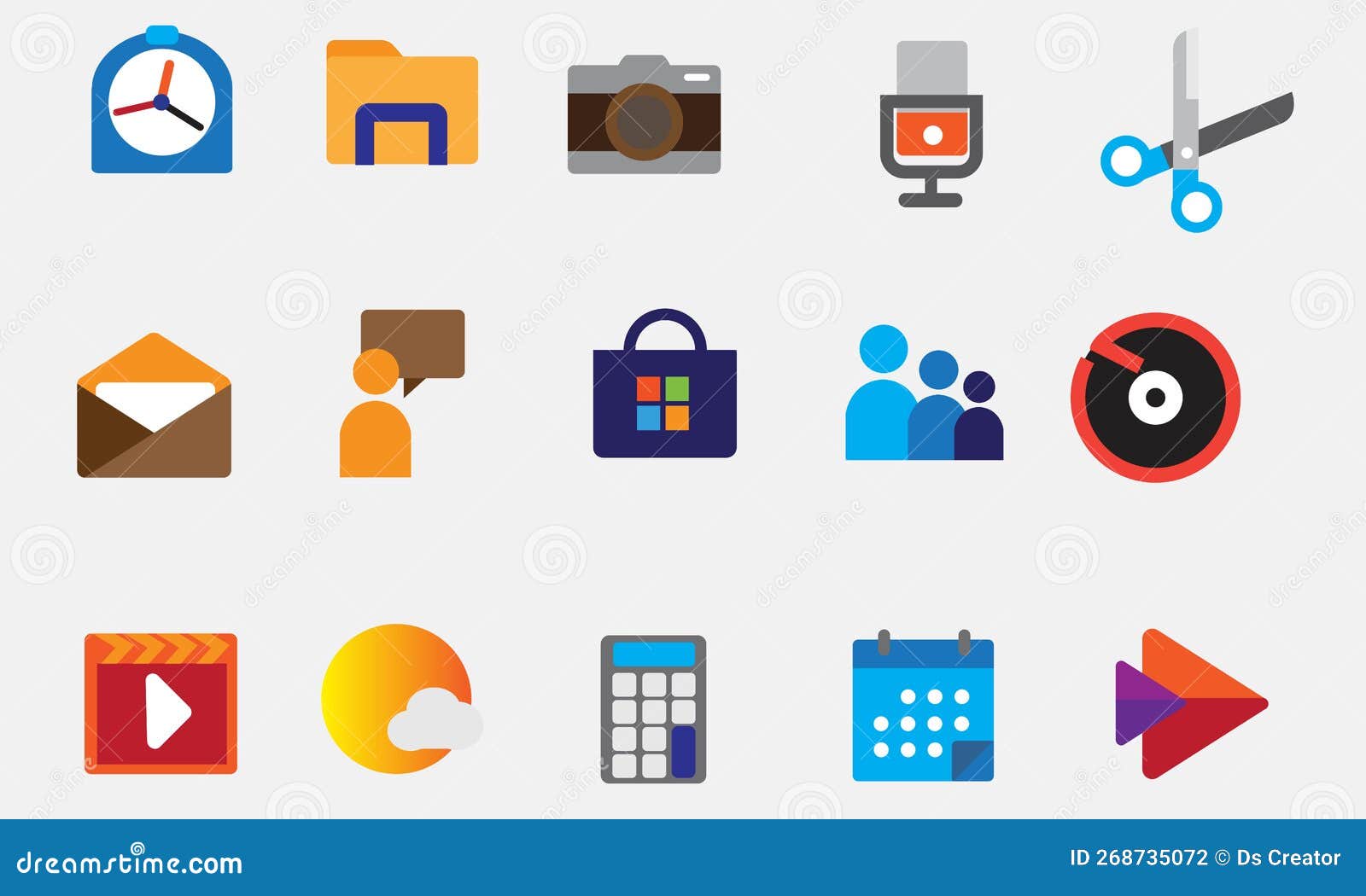Icon new computer stock illustration. Illustration of brand - 268735072