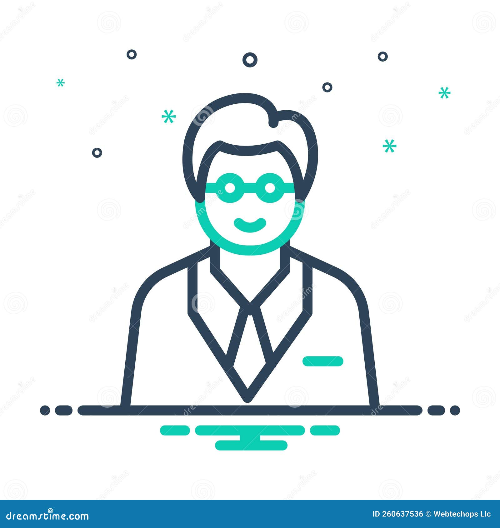 Mix Icon for Newman, Gentleman and Sahib Stock Vector - Illustration of ...