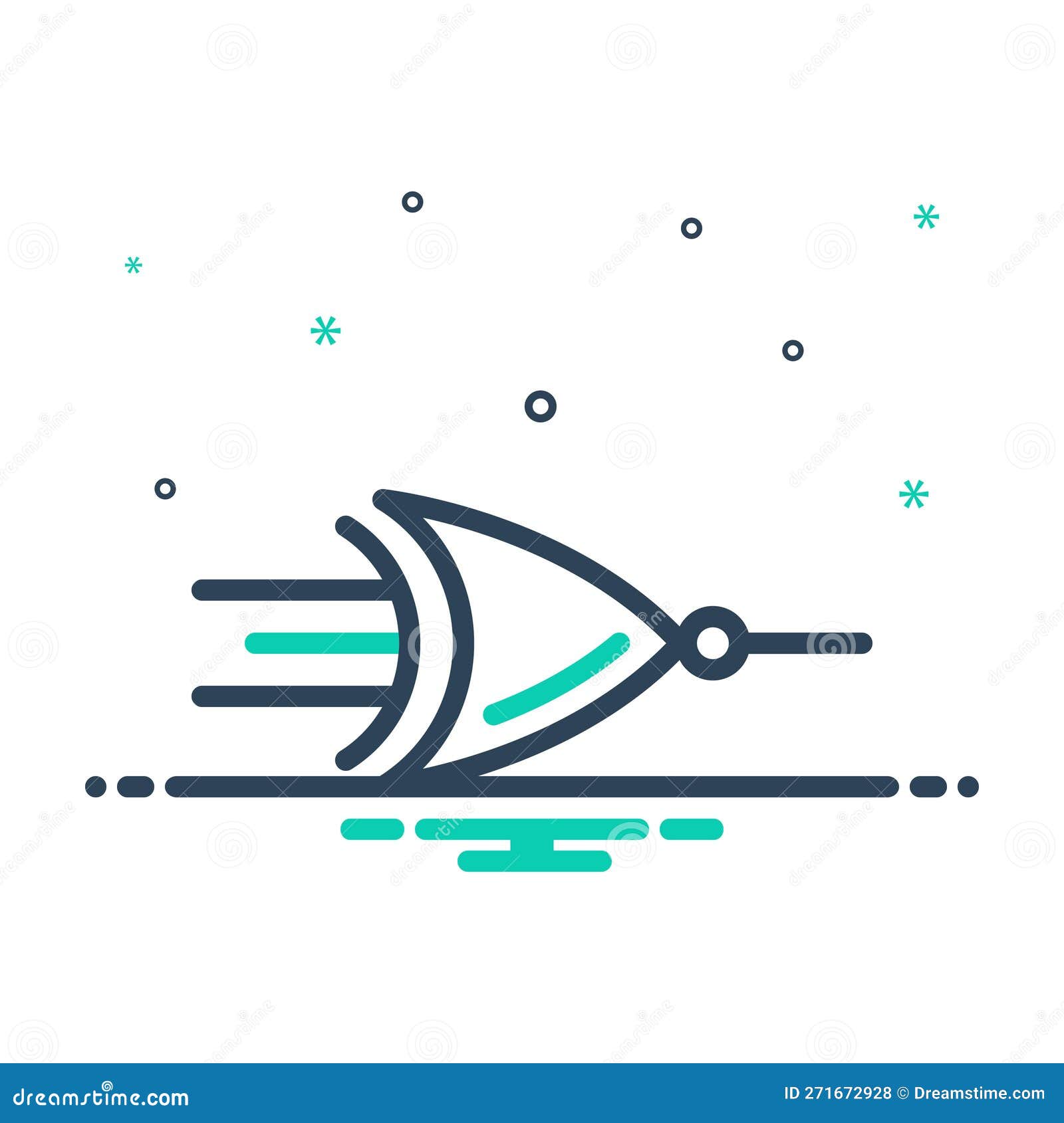 XOR-NOT Gate (XNOR Gate). Electronic Symbol. Illustration Of Basic ...