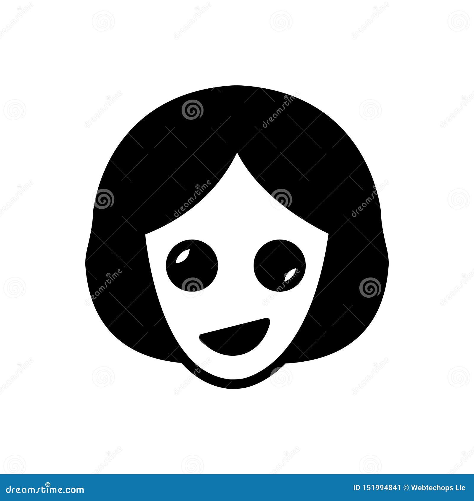 Black Solid Icon for Oddity, Abnormality and Contrast Stock Vector ...