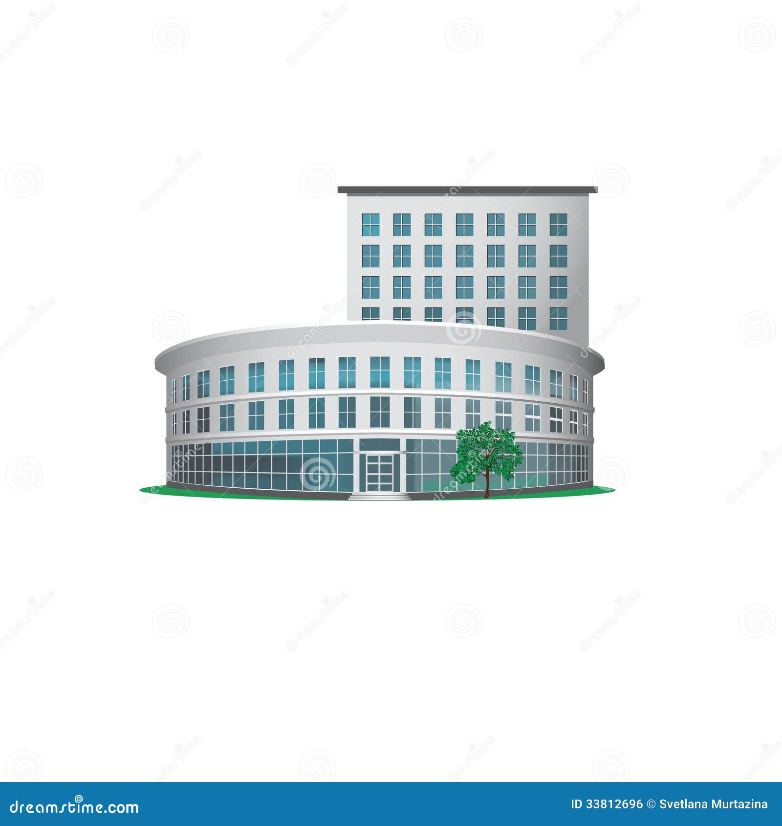 2d Building Icon