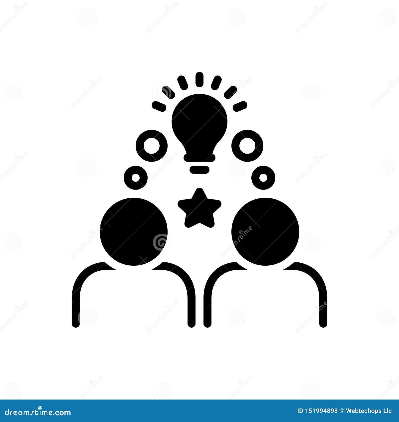 Black Solid Icon for Onboarding, Integration and Infographic Stock ...