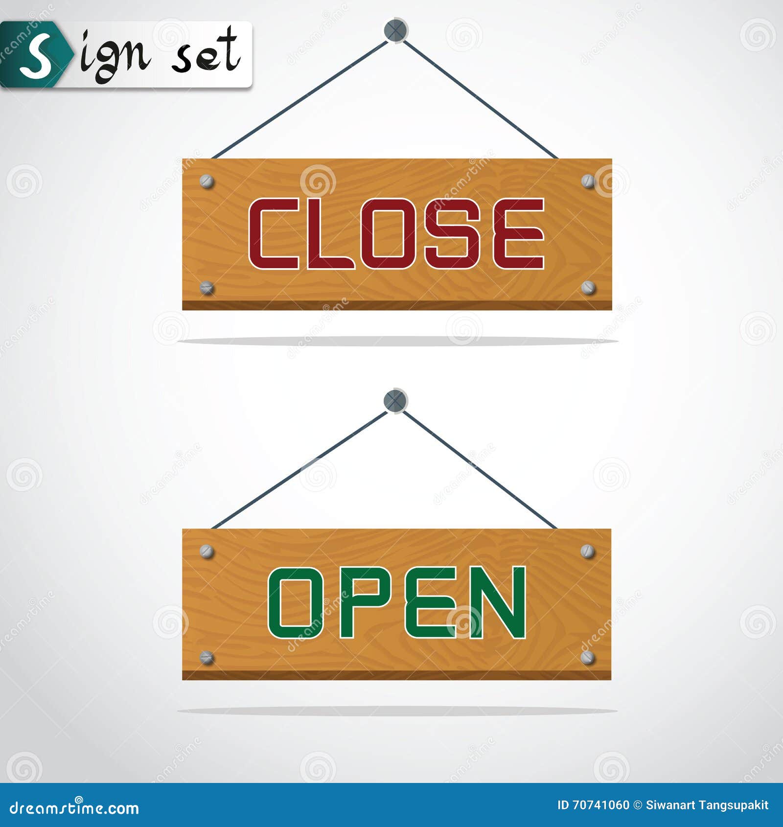 Icon Open and Close Vector Illustration Stock Illustration ...