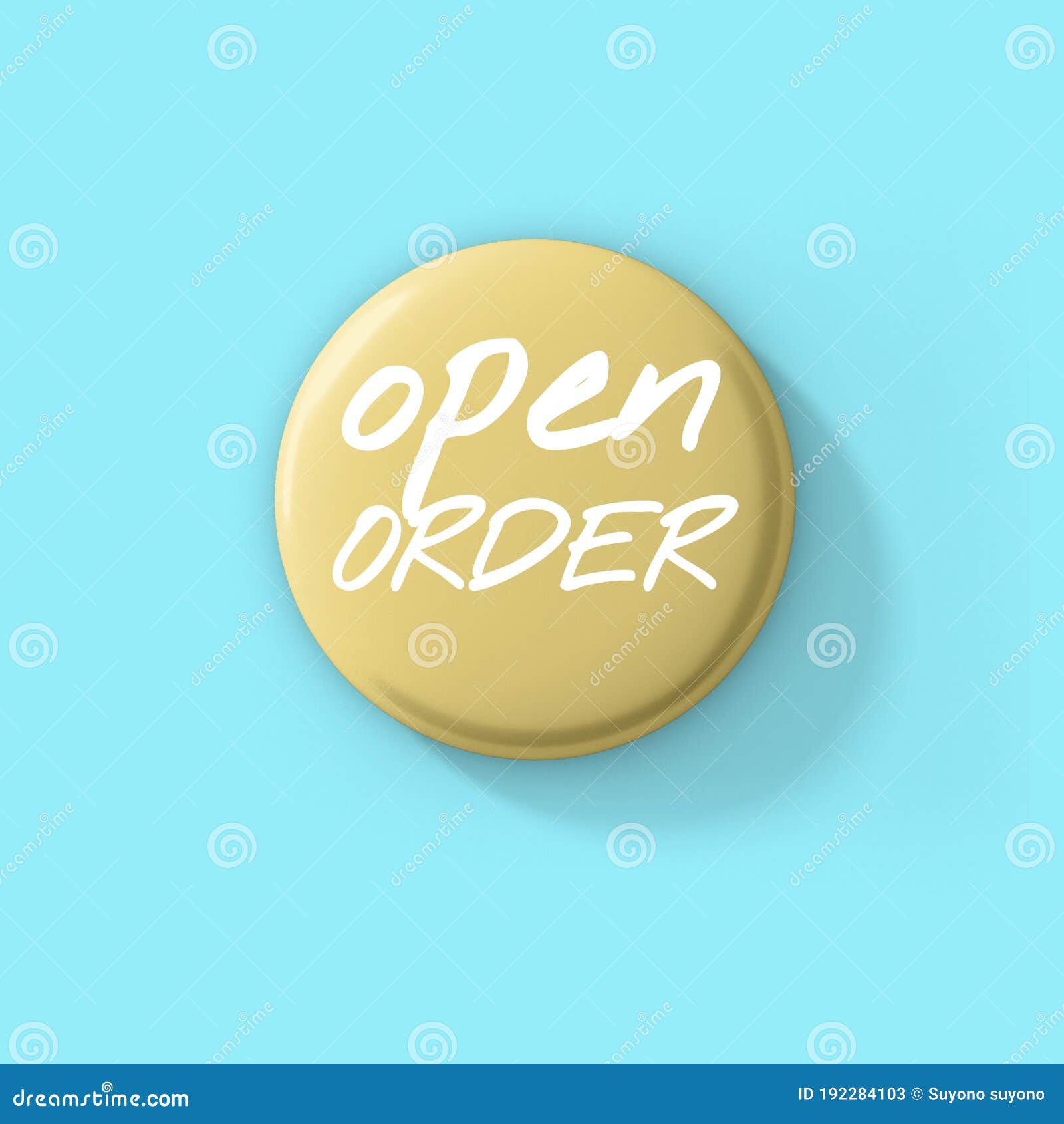Icon open order now stock illustration. Illustration of logo - 192284103