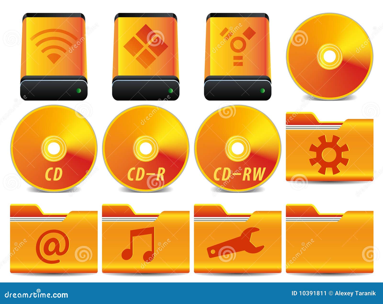 Icon for Operation System Set 1 of 4 Stock Vector - Illustration of ...