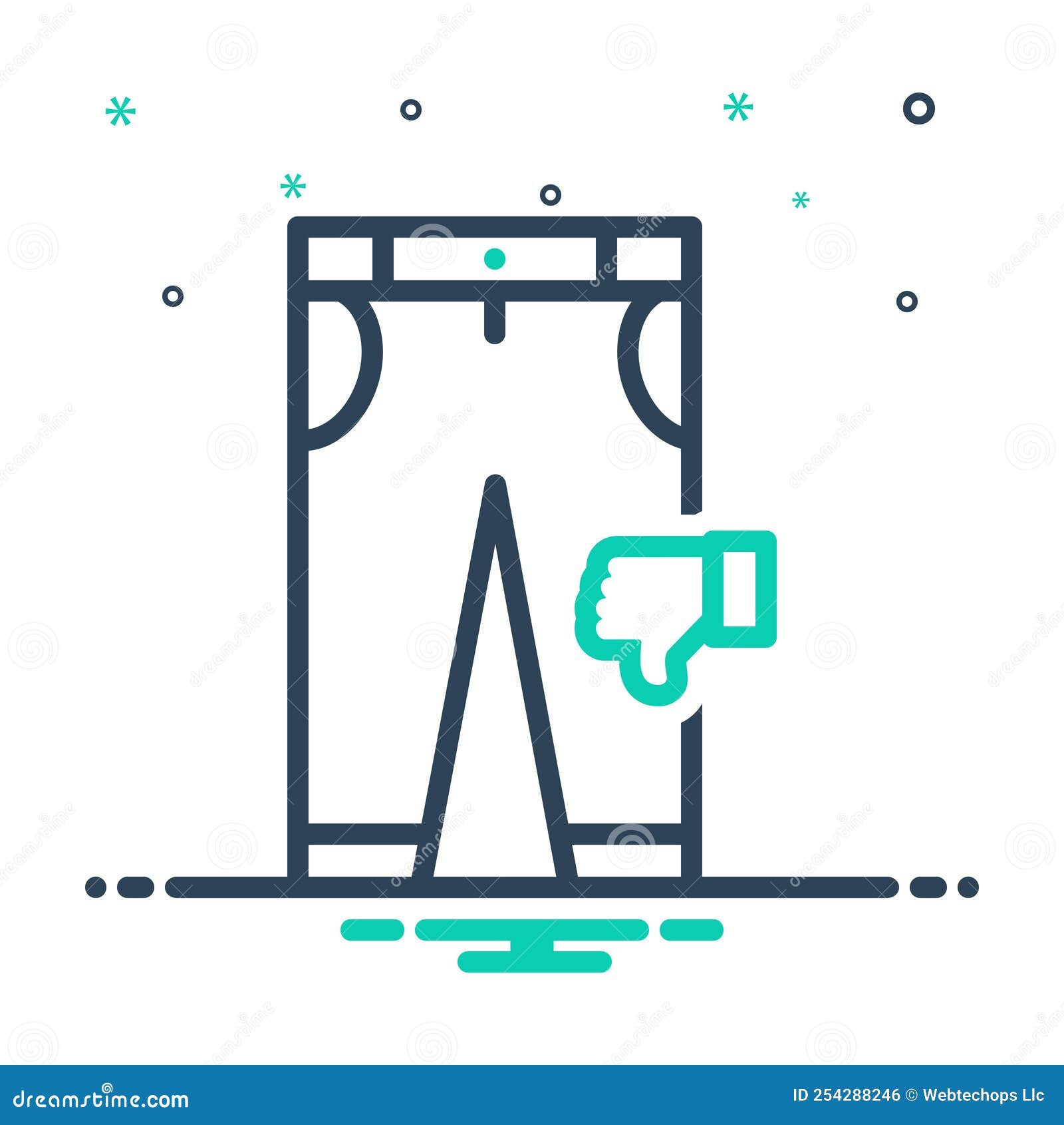 Mix Icon for Ordinary, Normal and General Stock Vector - Illustration ...