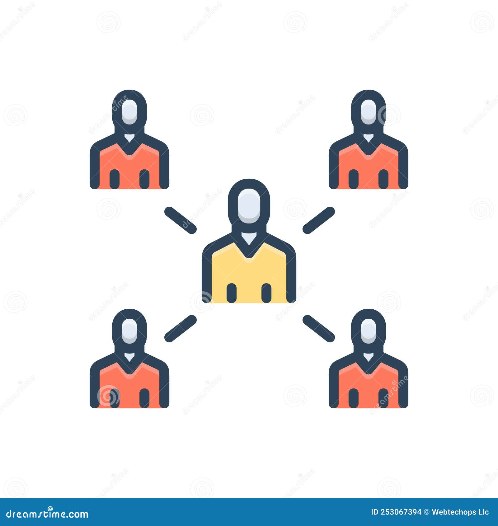 Color Illustration Icon for Organised, Union and Unionized Stock Vector ...