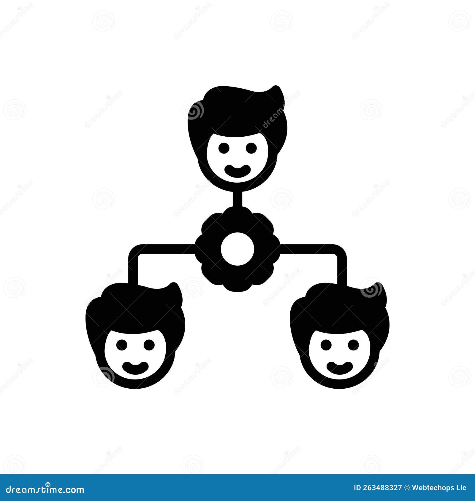 Black Solid Icon for Organize, Order and Arrange Stock Vector ...