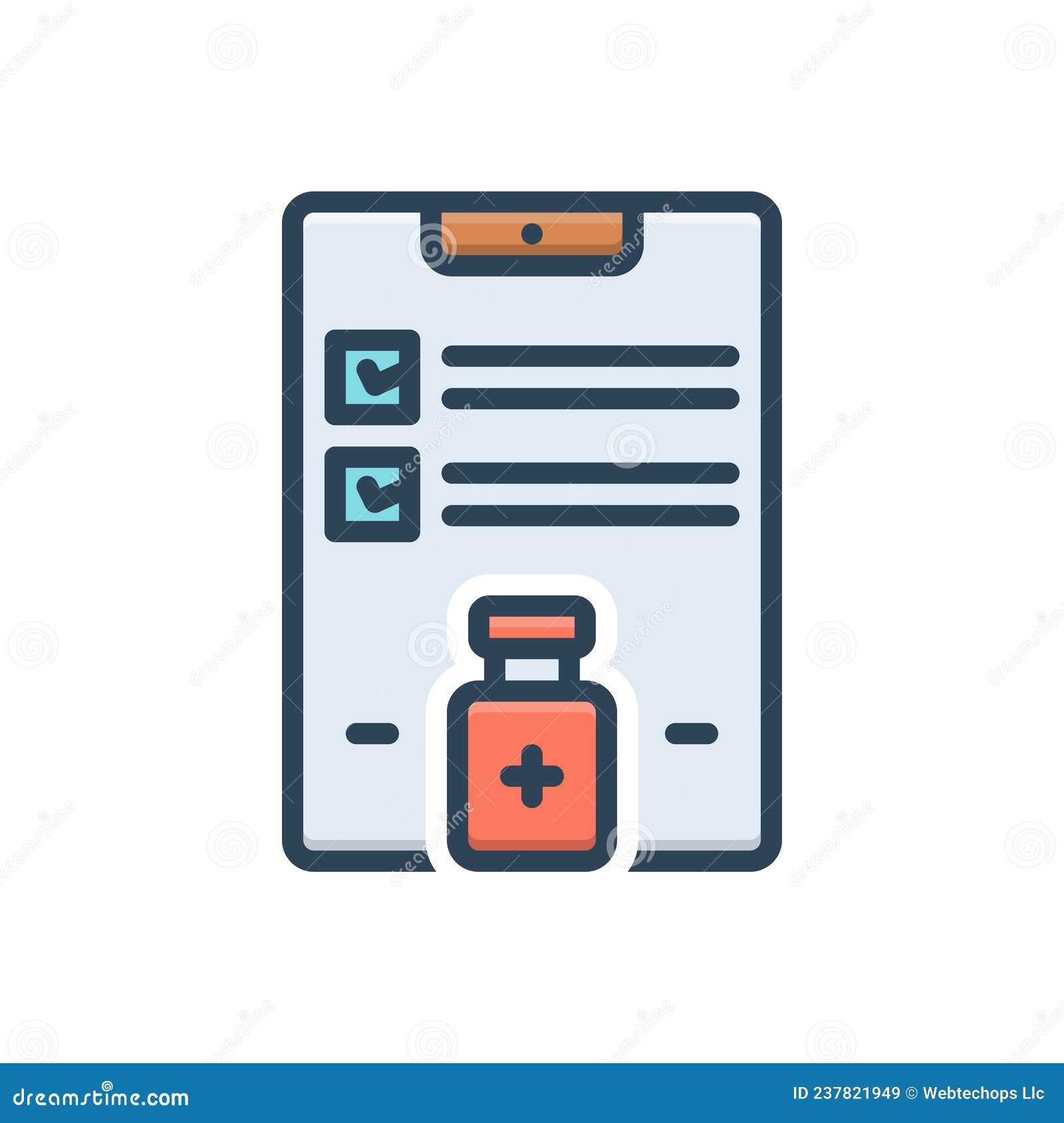 Color Illustration Icon for Outcome, Result and Consequences Stock ...