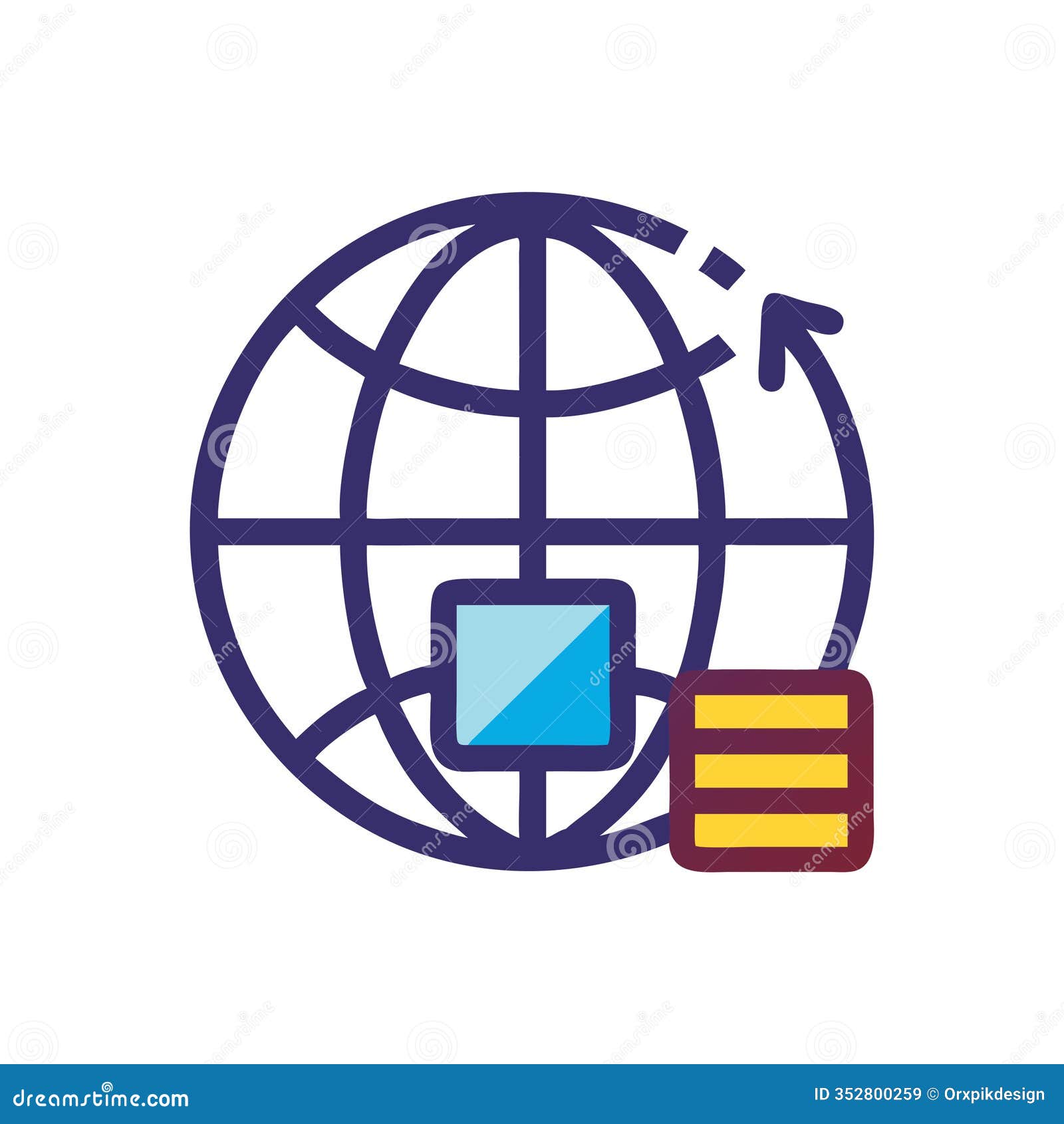Icon for Overview of International Trade Practices Stock Vector ...