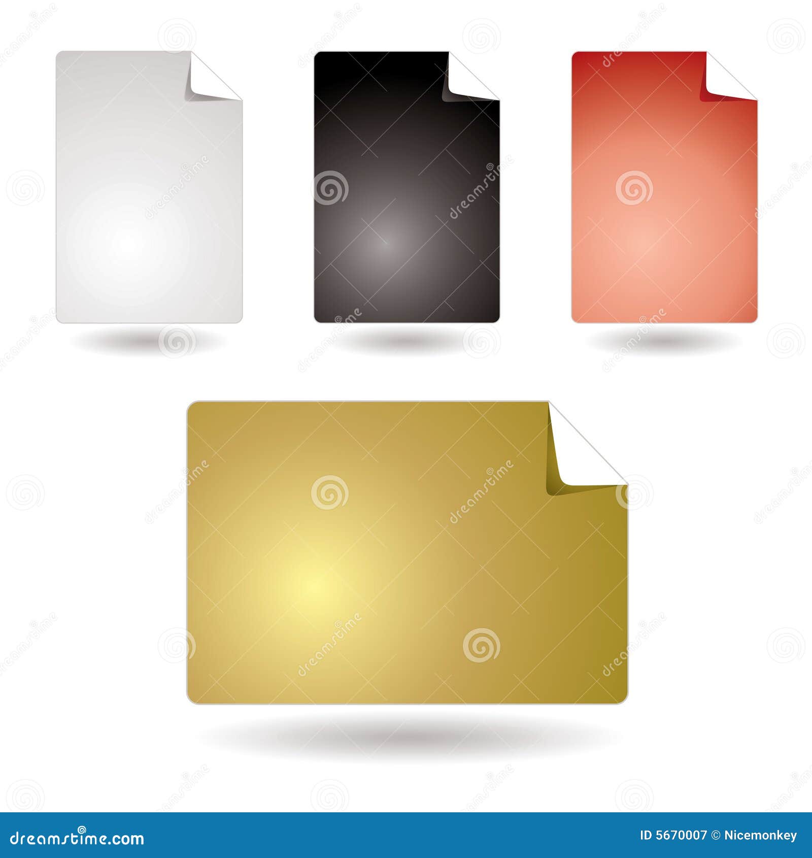 Icon page stock illustration. Illustration of black, page - 5670007