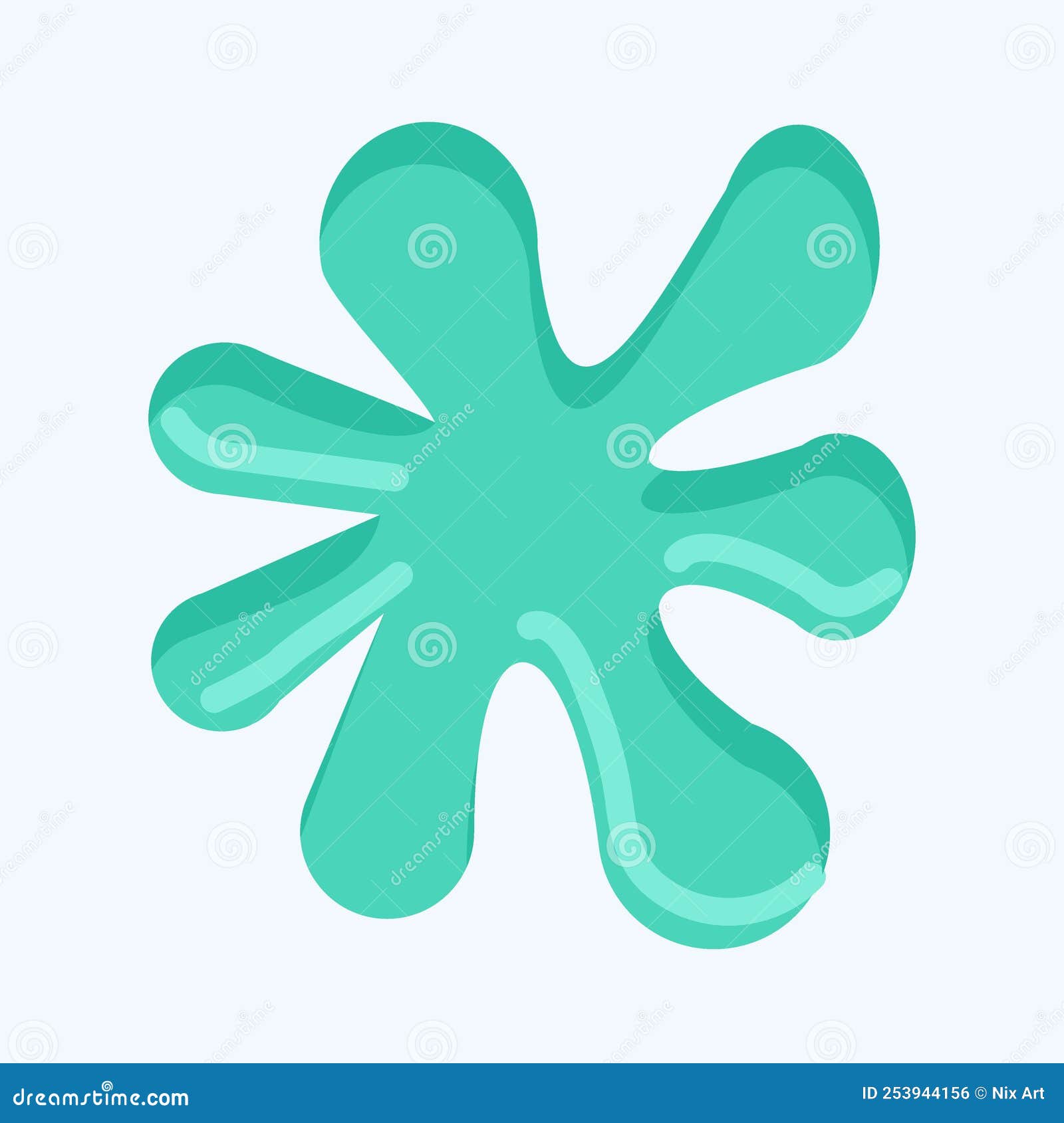 Icon Paint Splash. Suitable for Paint Art Tools Symbol. Flat Style ...