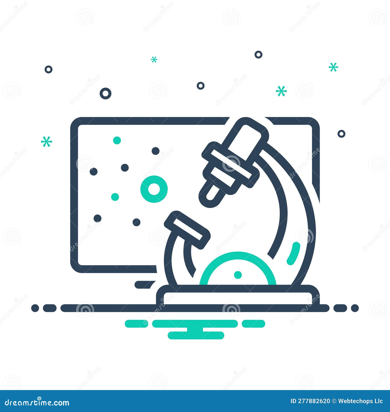 Mix Icon for Pathology, Laboratory and Test Stock Vector - Illustration ...