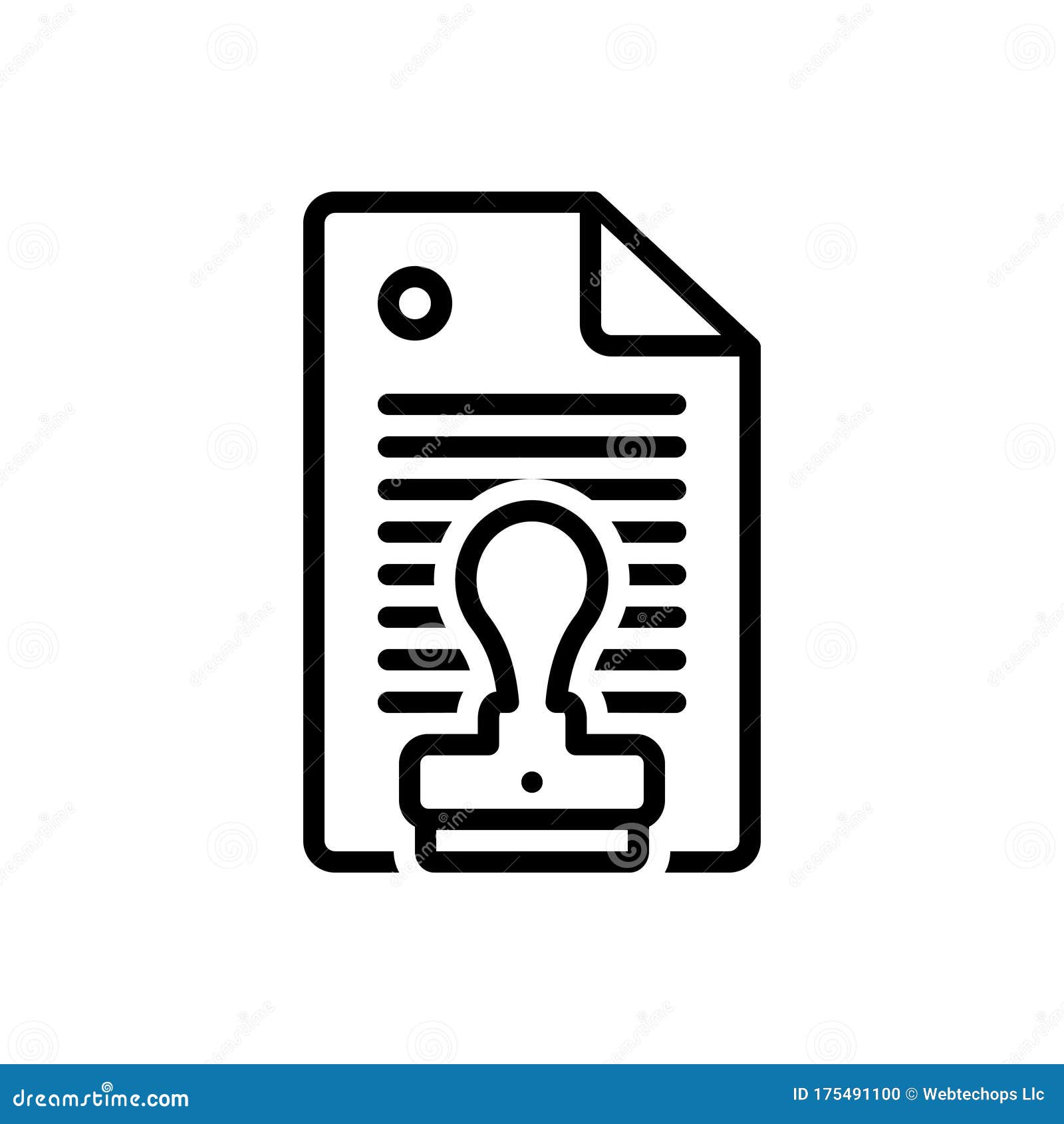 Assent Line Icons Collection. Agreement, Approval, Acceptance, Consent ...